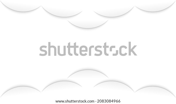 Line Curve Shadow White Background Stock Vector (Royalty Free ...