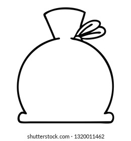 Bulging Sack Icon Symbol Stock Vector (Royalty Free) 1316083166