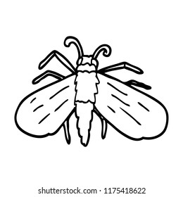 Line Drawing Cartoon Bee Stock Illustration 1180998280