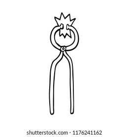 Line Drawing Cartoon Clamps Stock Vector (Royalty Free) 1176291157 ...