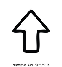 Line Drawing Cartoon Pointing Arrow Stock Vector (Royalty Free ...