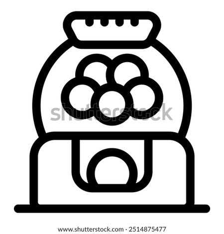 Gumball Machine Drawing | Free download on ClipArtMag