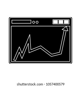 Line Graph Icon Stock Vector (Royalty Free) 1057400579 | Shutterstock