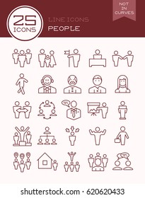 3,807 Group people icon one line Images, Stock Photos & Vectors ...