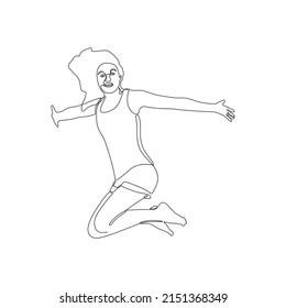 Line Illustration Forming Human Shape Design Stock Vector (Royalty Free ...