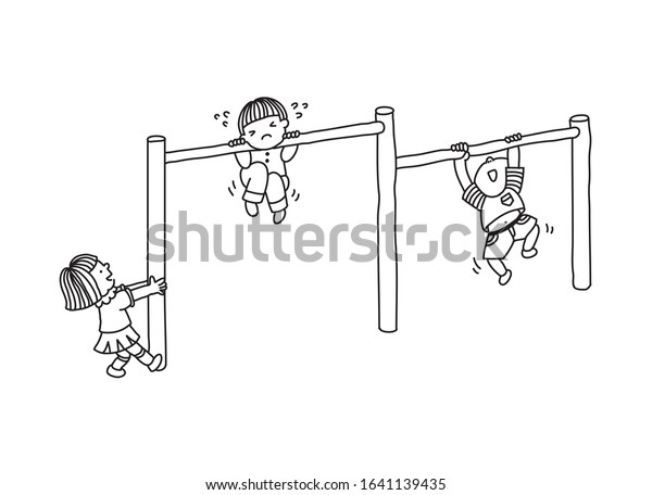 Line Illustration Pe Class Stock Vector (Royalty Free) 1641139435 ...