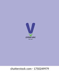 Line Letter V Logo V Letter Stock Vector (Royalty Free) 1750249979 ...