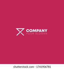 Line Logo Design White Colour Stock Vector (Royalty Free) 1741906781 ...