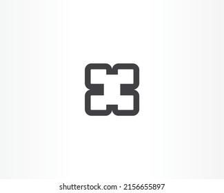 Line Logo Vector Illustration Universal Brand Stock Vector (Royalty ...