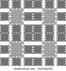 Line Square Background Wallpaper Seamless Artwork Stock Vector (Royalty ...