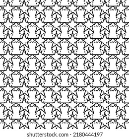 Line Star Background Wallpaper Seamless Artwork Stock Vector (Royalty ...