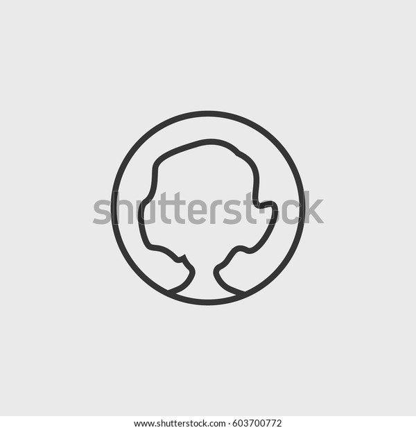 Line User Icon Illustration Isolated Vector Stock Vector (Royalty Free ...