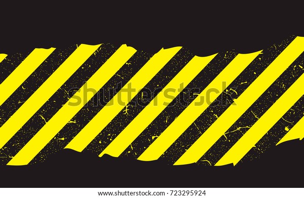 Line Yellow Black Color Texture Stock Vector (Royalty Free) 723295924 ...
