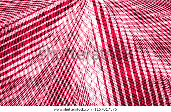 Linear Abstract Print Design Red Geometric Stock Vector (Royalty Free ...