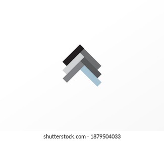 Lines Concept Logo Design Template Stock Vector (Royalty Free ...