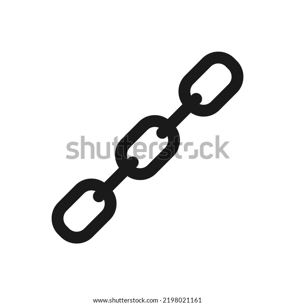 Link Chain Icon Link Icon Multiple Stock Vector (Royalty Free ...