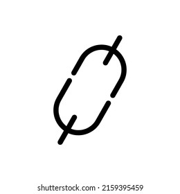 Link Outline Icon Illustration Vector Stock Vector (Royalty Free ...