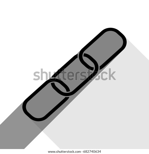 Link Sign Illustration Vector Black Icon Stock Vector (Royalty Free ...