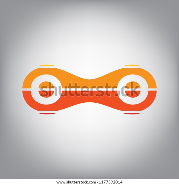 Link Sign Illustration Vector Horizontally Sliced Stock Vector (Royalty ...
