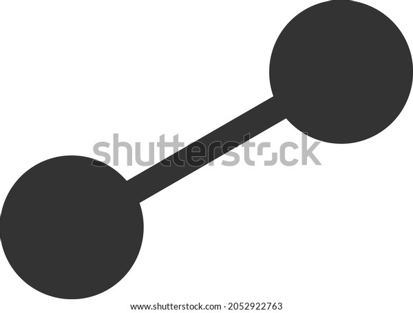 Linkage Icon Flat Style Isolated Vector Stock Vector (Royalty Free ...