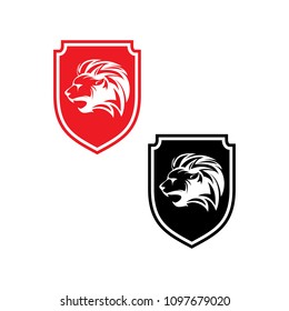 Lion Guard Security Logo Design Stock Vector (Royalty Free) 1097679020 ...