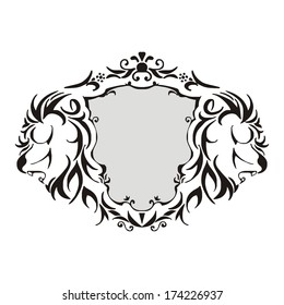 Beautiful Nature Frame Vector Illustration Stock Vector (Royalty Free ...