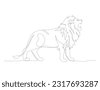 42,599 Lion Outline Royalty-Free Images, Stock Photos & Pictures ...