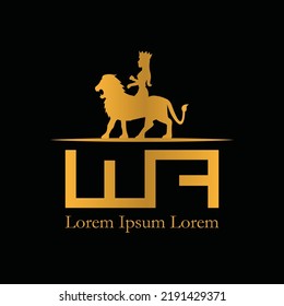 Lion Queen Concept Design Stock Vector (Royalty Free) 2191429371 ...