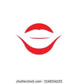 Lip Logo Vector Illustration Design Stock Vector (Royalty Free ...
