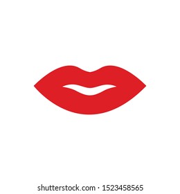 Woman Red Lips Icon Vector Sign 库存矢量图（免版税）1656118765 | Shutterstock