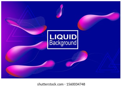 Liquid Background Modern Style Eps 10 Stock Vector (Royalty Free ...