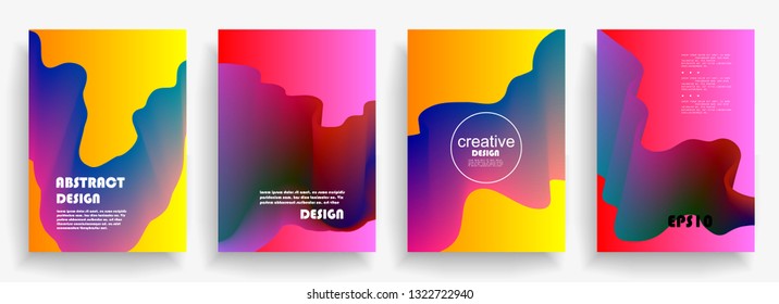 Liquid Color Background Design Stock Vector (Royalty Free) 1322722940 ...