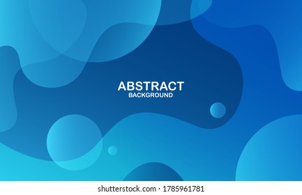 Liquid Color Background Design Blue Elements Stock Vector (Royalty Free ...