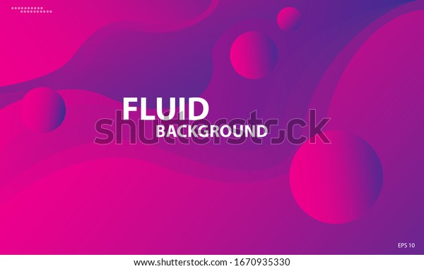 Liquid Color Background Design Pink Elements Stock Vector (Royalty Free ...