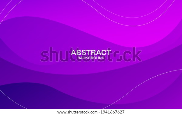 Liquid Color Background Design Purple Elements Stock Vector (Royalty ...