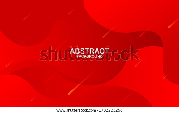 Liquid Color Background Design Red Elements Stock Vector (Royalty Free ...
