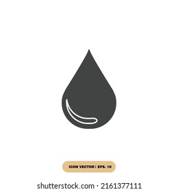 Liquid Drops Icons Symbol Vector Elements Stock Vector (Royalty Free ...