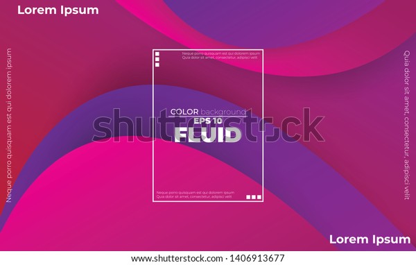 Liquid Flow Fluid Background Fluid Colors Stock Vector (Royalty Free ...