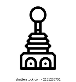 Liquid Flow Switch Mechanism Line Icon Stock Vector (Royalty Free ...