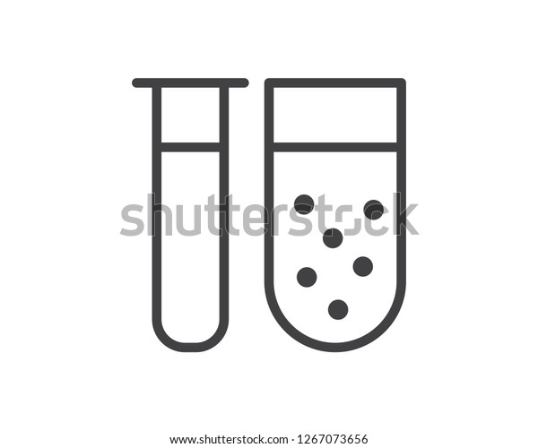 Liquid Line Icon Illustration Vectorliquid Icon Stock Vector (Royalty ...