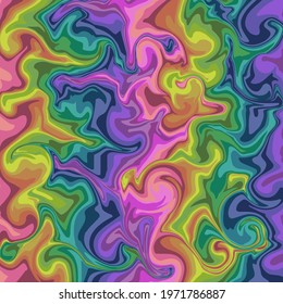 Liquid Marble Texture Rainbow Abstract Background Stock Vector (Royalty ...
