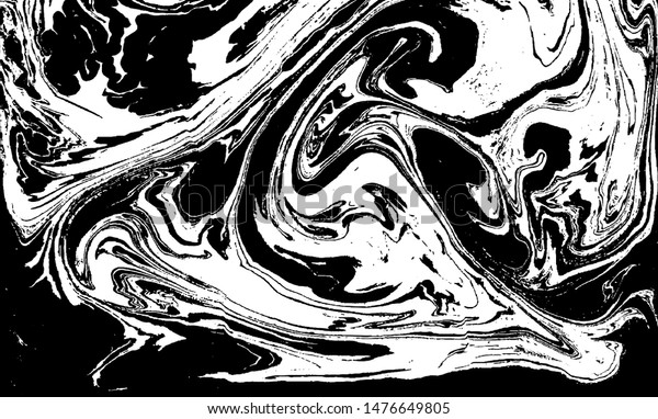 Liquid Paint Swirls Texture Vector Distressed Stock Vector (Royalty ...