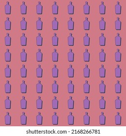 Liquor Bottles Seamless Pattern Line Art Stock Vector (Royalty Free ...