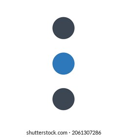 858 Ellipsis icon Images, Stock Photos & Vectors | Shutterstock