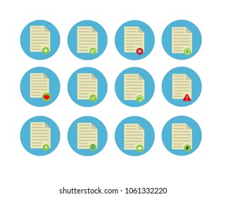 List Icon Set List Icon Web Stock Vector (Royalty Free) 1061332220 ...