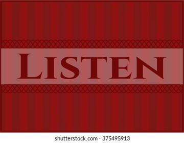 Lager Vintage Style Card Poster Stock Vector (Royalty Free) 389306125 ...