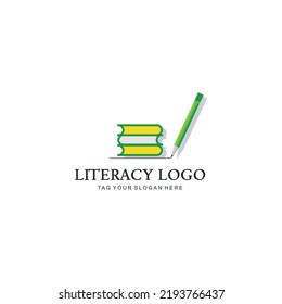 Literacy Logo Design Vector Popular Book Stock Vector (Royalty Free) 2193766437 | Shutterstock