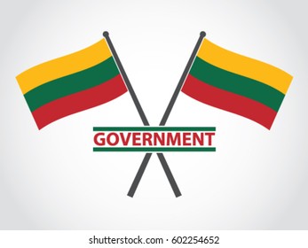Lithuania Emblem Government Stock Vector (Royalty Free) 602254652 ...