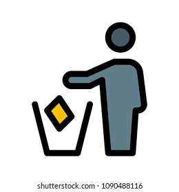Litter Recycle Symbol: vector de stock (libre de regalías) 1090488116 ...