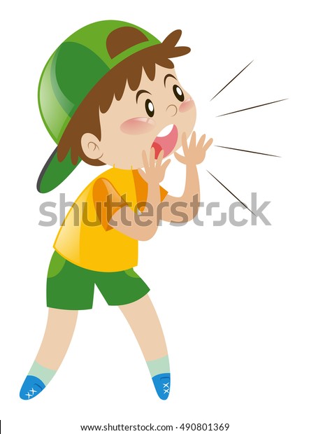 3,726 Boy Shouting Draw Images, Stock Photos & Vectors | Shutterstock